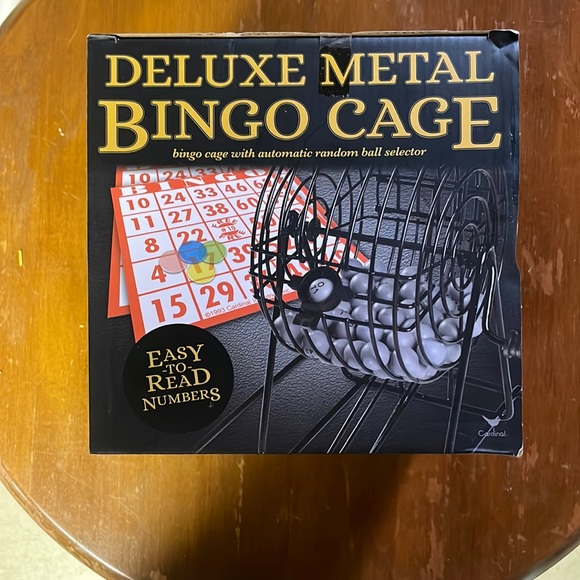 Games | Deluxe Metal Bingo Cage | Poshmark